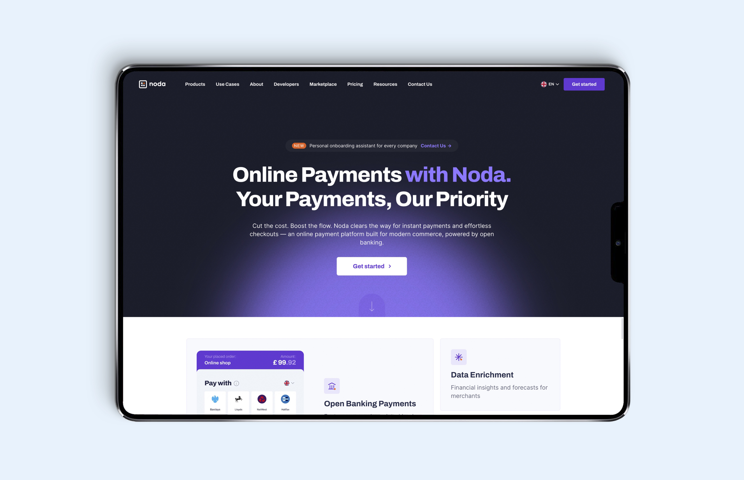 Web-analytics for Noda